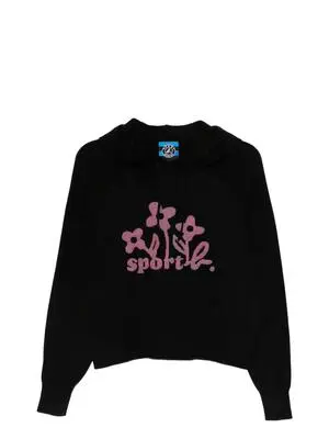 SPORT B. BY AGNÈS B. Knitted Hoodie - Black