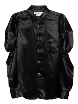 Comme Des Garçons Button-up Blouse - Black