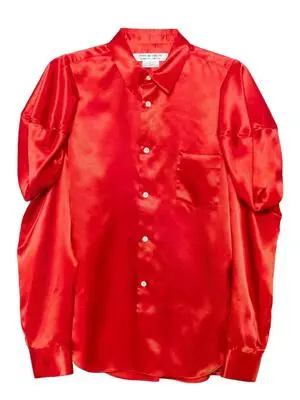 Comme Des Garçons Button-up Blouse - Red