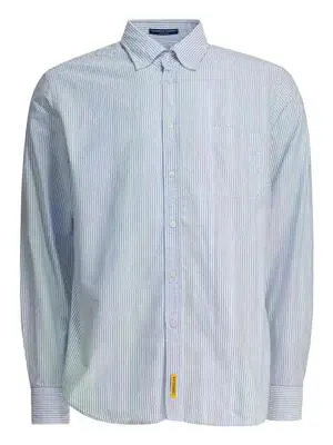 B.D.BAGGIES Striped Pocket Shirt - White