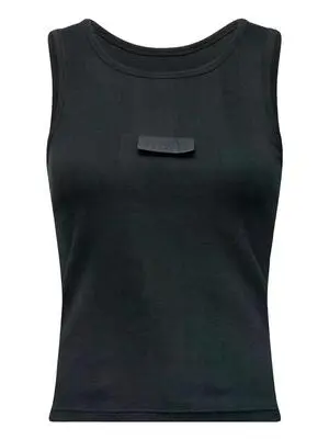MAISON MARGIELA Plaque Tank Top - Black