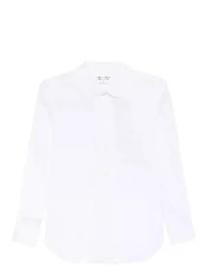 Comme Des Garçons Round-collar Shirt - White