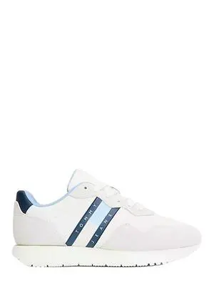 Tommy Hilfiger Striped Low Top Sneakers - Neutrals
