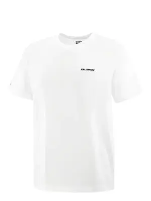 SALOMON Logo Crew Neck T-shirt - White