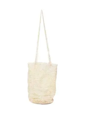 FORTE_FORTE Mini Beaded Bag - Neutrals