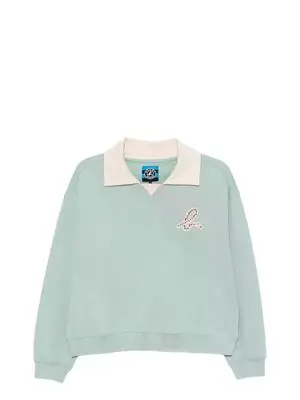 SPORT B. BY AGNÈS B. Collared Sweatshirt - Green