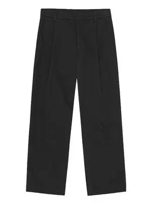 Nn07 Kay 1420 Pleated Tapered Pants - Black