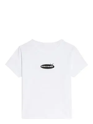 Zadig&Voltaire Logo-print Cotton-jersey T-shirt - White