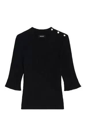 Zadig&Voltaire Wool-blend Jumper - Black