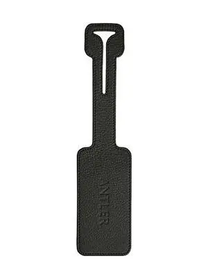 ANTLER Leather Luggage Tag - Basalt