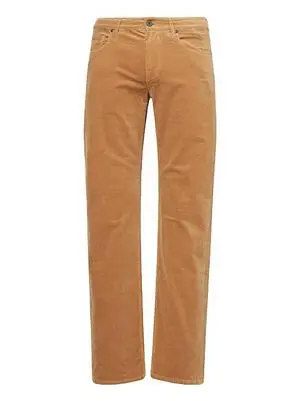 Paige Normandie Straight-leg Corduroy Trousers - Palomino
