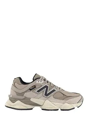 NEW BALANCE 9060 Suede And Mesh Low-top Trainers - Arid Stone Black