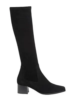 Whistles Blaire Stretch Leather Knee-high Boots - Black
