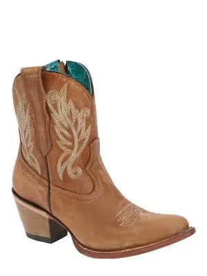 CORRAL Embroidered Western Boot - Golden