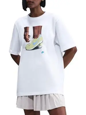 Nike Sportswear Oversize Ld-1000 Graphic T-shirt - White