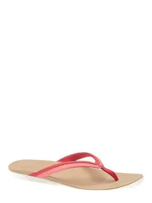 Olukai Ho'ōpio Mālua Flip-Flop Mystic Berry/hot Pink