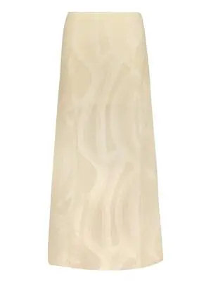 VIX PAULA HERMANNY Avila Maxi Skirt - Ivory Multi