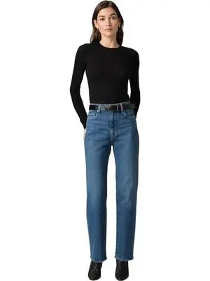 Paige Stevie " Straight Jeans - Denim