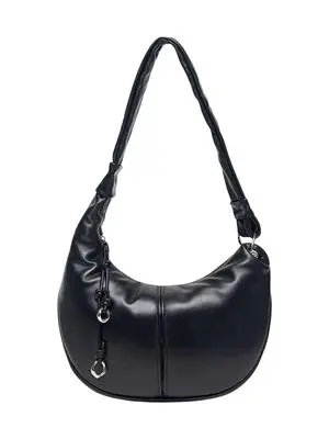 ORYANY Becca Leather Shoulder Bag Black