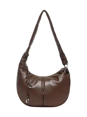 ORYANY Becca Leather Shoulder Bag Nutty Brown