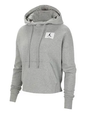 JORDAN Flight Fleece Hoodie - Dark Grey Heather