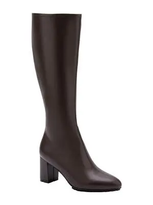 Aerosoles Brynn Block Heel Boot Java Nappa