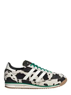 Adidas Originals By Alexander Wang Sl72 Og Cowhide Pony Hair Sneakers - Black