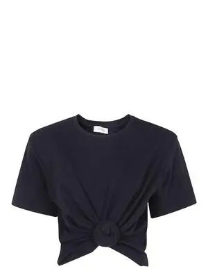 Magda Butrym Cropped T-shirt - Black