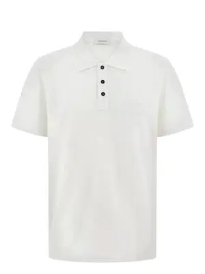 FERRAGAMO Chest-pocket Polo Shirt - White