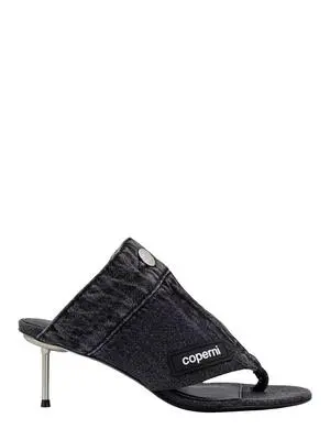 Coperni 60mm Thong Sandals - Grey