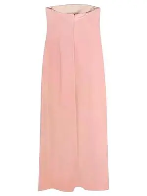 Philosophy Di Lorenzo Serafini Satin Midi Dress - Pink
