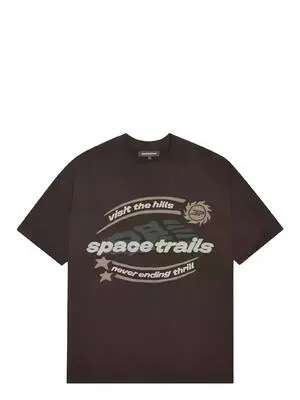 BROKEN PLANET Logo-print T-shirt - Brown