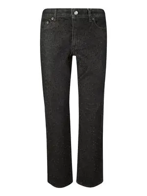 Michael Kors Embellished Jeans - Black