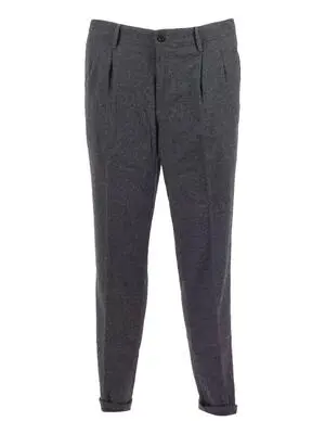Incotex Pleated Chinos - Grey