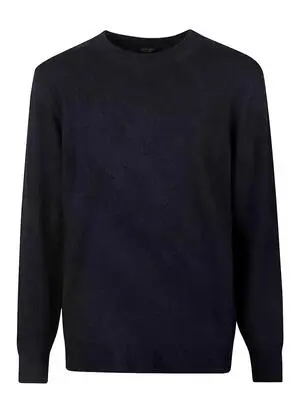 ARAGONA Cashmere Crewneck Sweater - Blue