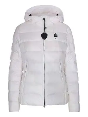 BLAUER. Caroll Hooded Puffer Jacket - White