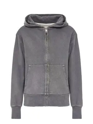 MAISON MARGIELA Zip-up Hoodie - Grey