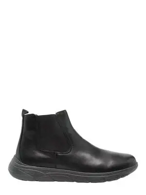 Geox Portello Leather Chelsea Boots - Black