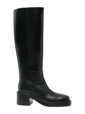 AeydĒ Block-heel Knee-high Boots - Black