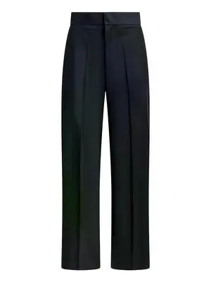 SA SU PHI Pleated Trousers - Blue