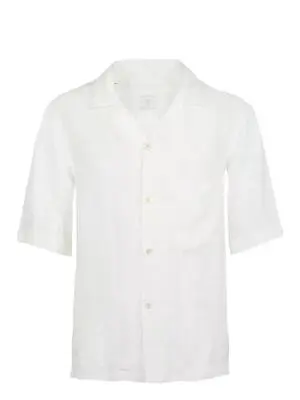 Eleventy Pocket Shortsleeve Shirt - White