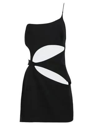 MONOT Cut-out Mini Dress - Black