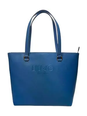 Liu Jo Embossed Logo Tote Bag - Blue