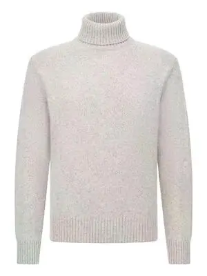 Boggi Milano Roll-Neck Sweater Grey