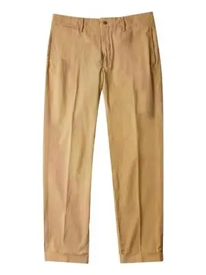 SLOWEAR Cuffed-hem Trousers - Neutrals