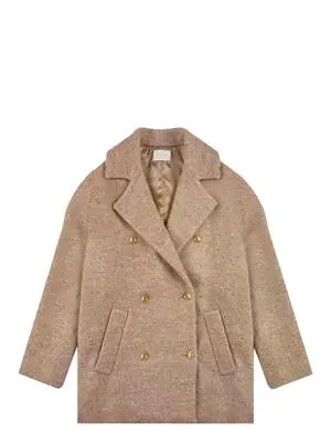 MONTEDORO Double-Breasted Pea Coat