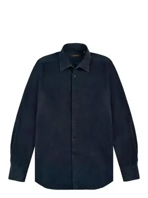GLANSHIRT Corduroy Shirt - Blue