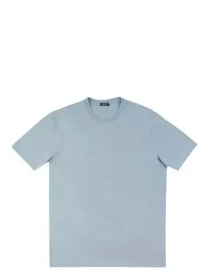 ZANONE Cotton T-shirt - Blue