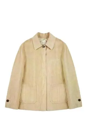 Montedoro Corduroy Blouson Jacket - Neutrals
