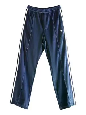 Adidas Velvet Texture Track Pants - Blue